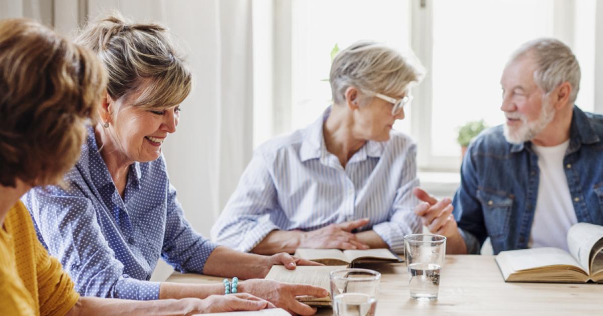 Hygge, kaffe og fællesskab om litteratur | Egedal Bibliotekerne